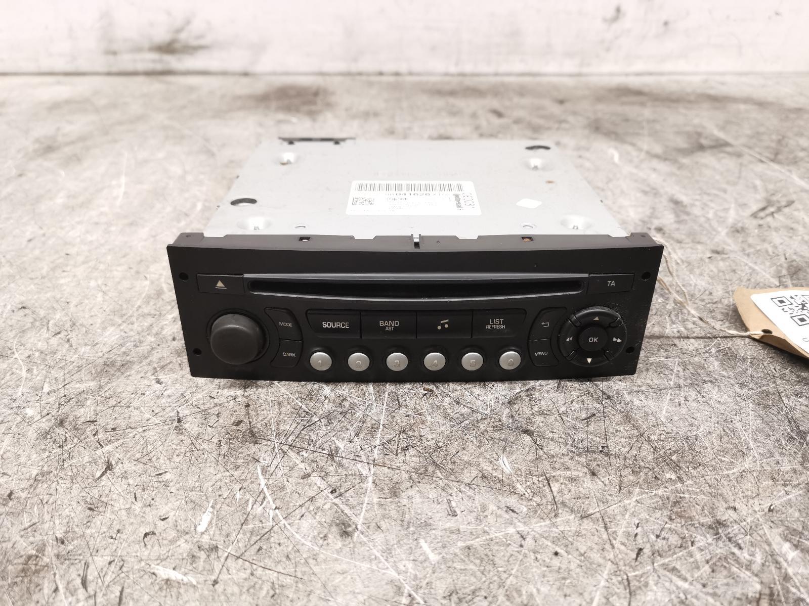CITROEN C3 RADIO CD STEREO HEAD UNIT 2013-2017 MK2 FACELIFT 98041626XT ...