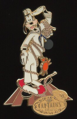 DCL Cruise Line Captain's Choice 2003 Goofy Crab Dangle LE Disney Pin ...