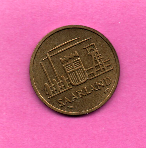 Saarland 1954 Zwanzig Franken | eBay