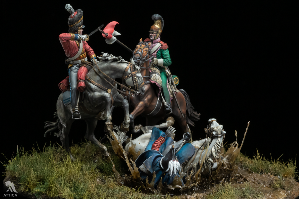 The Death of General Ponsonby Waterloo Painted Toy Soldier Pre-Sale ...