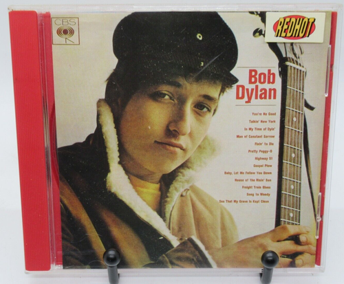 BOB DYLAN: SELF-TITLED BOB DYLAN MUSIC CD, 13 GREAT TRACKS, CBS RECORDS ...