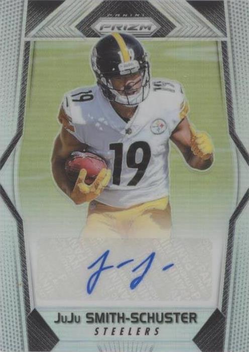 2017 Panini Prizm - Rookie Autographs JuJu Smith-Schuster #RA-JJ Silver ...