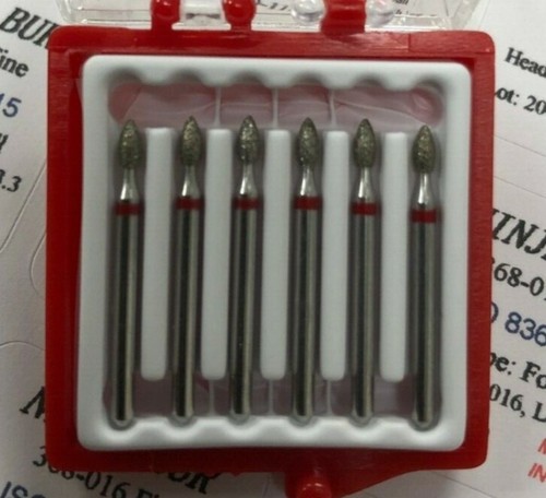 NINJA FG Diamond Dental Bur Football 368-016 Fine 6pk Multi USE | eBay