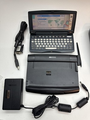 Vintage HP 660LX Palmtop PC Handheld PDA - Color Display - Win CE ...