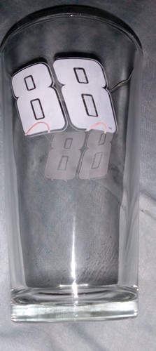Dale Earnhardt Jr DRINKING GLASS PINT BEER #88 NASCAR (16 Oz) | eBay