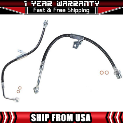 Sunsong Front Brake Hydraulic Hose Brake Lines For 1983-1990 Chevrolet ...