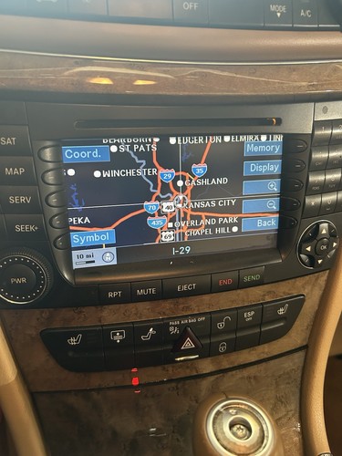 03-08 Mercedes W211 E350 CLS550 Command Head Unit Navigation Radio CD ...