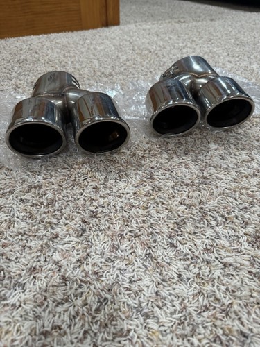 BMW M STYLE G2X M340 M440 G4X M240 QUAD EXHAUST TIPS – CLAMP ON | eBay