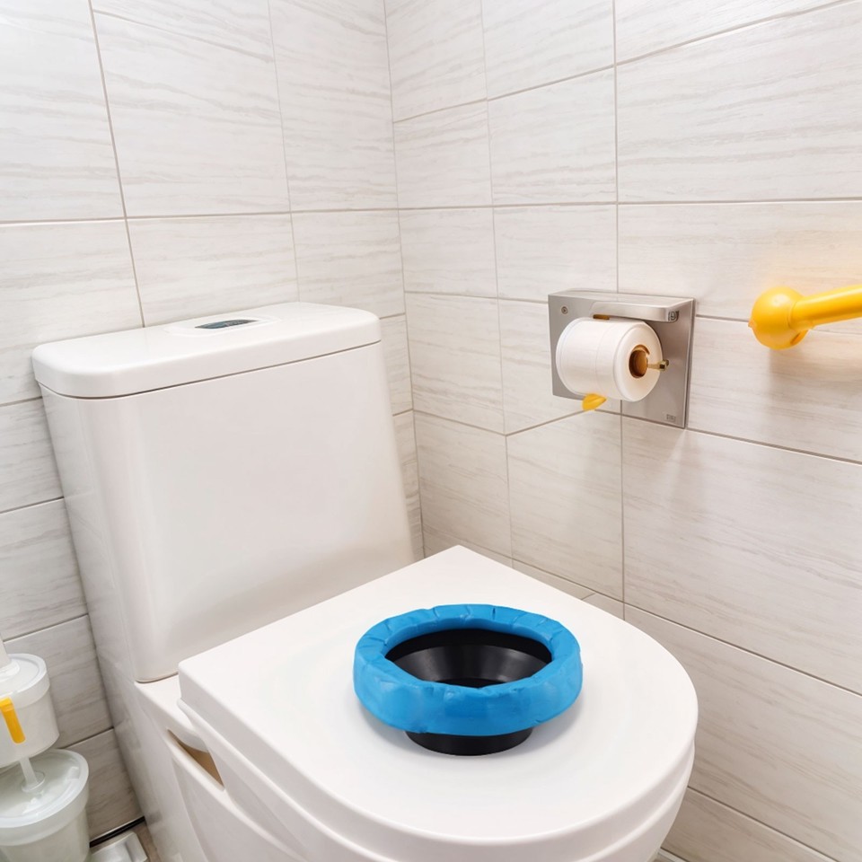 Sealing Ring Tank Toilet Ring Drain Pipe Donut Complete Set Sealing ...
