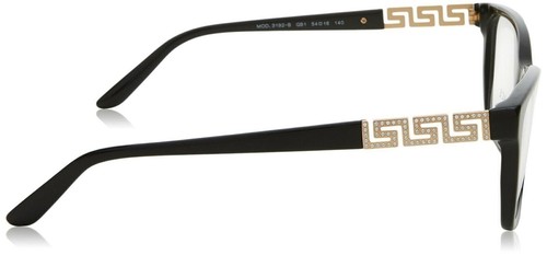 Versace VE3192B Women's Eyeglasses Frames GB1-54 - Black | eBay