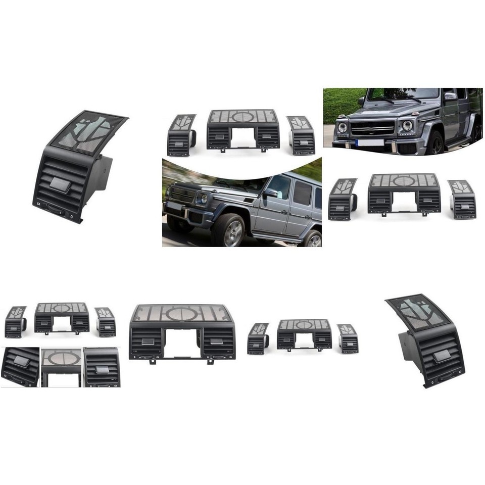 For Mercedes G Class AC Vent Grille Cover Set Left Middle Right 2004 to ...