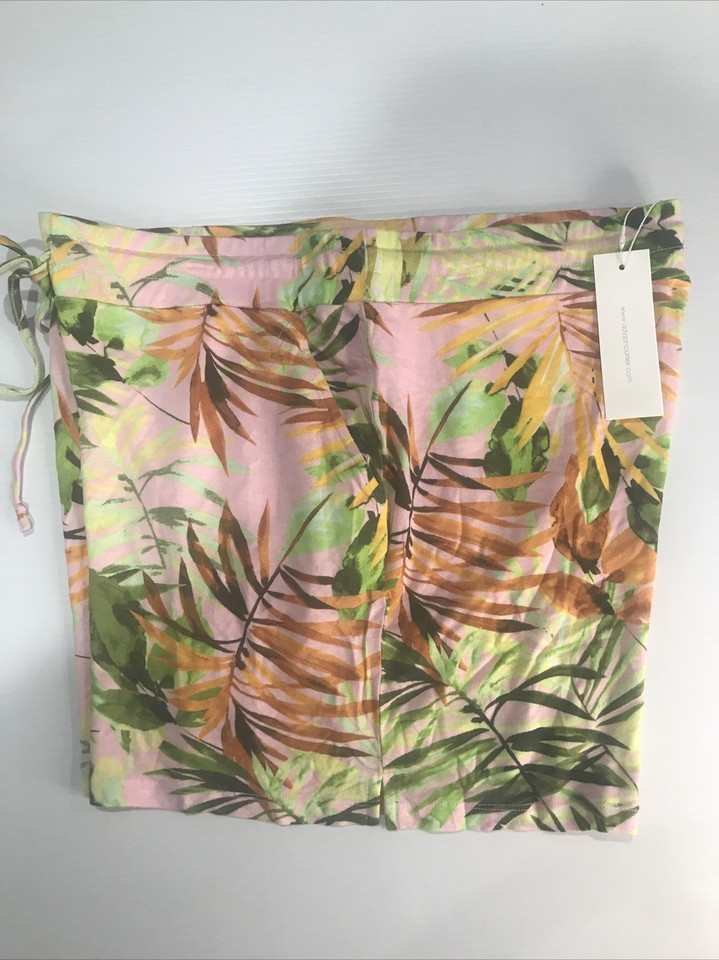 Adyson ParkerPlus Size 2X Floral Pull On Shorts Soft Modal Knit Stretch ...