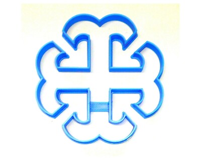 FRENCH CROSS OUTLINE SACRED RELIGIOUS SYMBOL CHRISTIAN COOKIE CUTTER ...