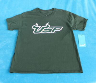 UNIVERSITY OF SOUTH FLORIDA BULLS ~ NWT ~ USF ~ T-Shirt Size YOUTH ...