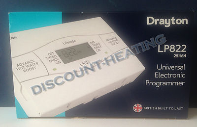 Drayton LP822 Universal Twin Channel Programmer | eBay UK