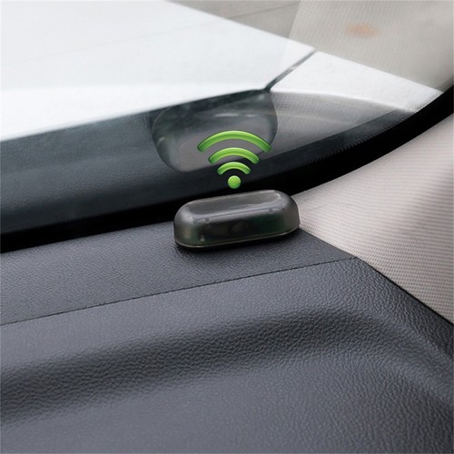 Car Alarm System, Solars Powers Dummy Car Alarm LED Light Simulate ...