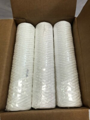 Parker 50 Micron Rating Filter Cartridge, 2 1/2 in Dai ,10 in Height, 6 ...