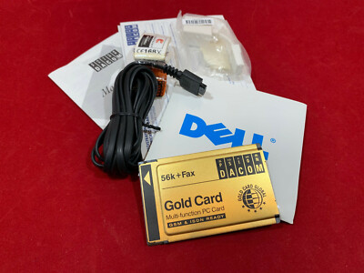 NEW! PCMCIA 56K/V90 modem Psion DACOM Goldcard Psion series 7, netBook ...
