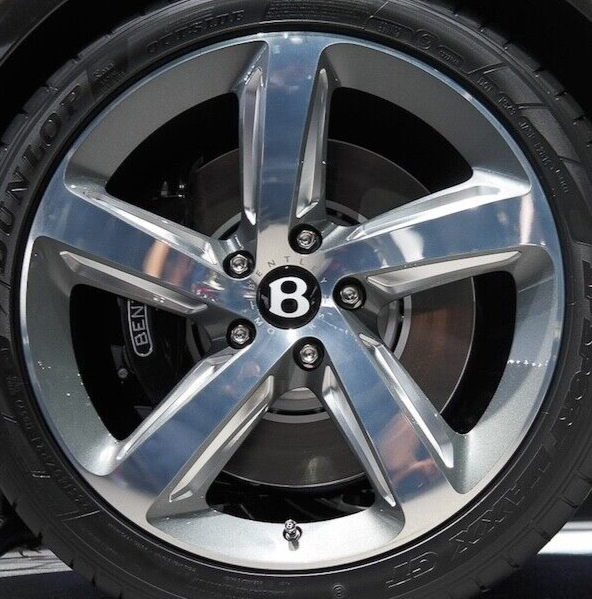 Factory Bentley Center Cap Original Genuine OEM Wheel Small Button B ...