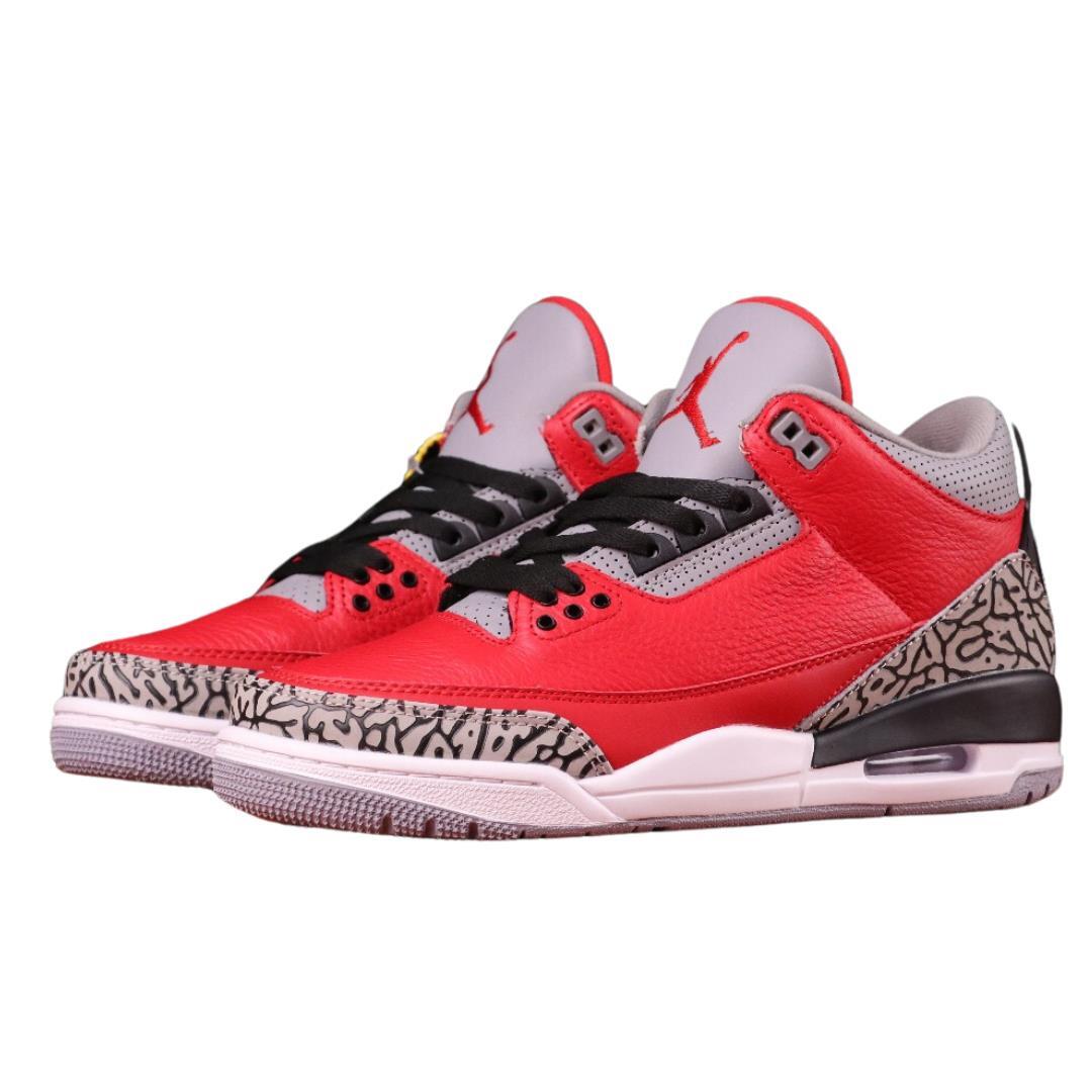 Air Jordan 3 Retro SE Unite Fire Red Cement Grey Black