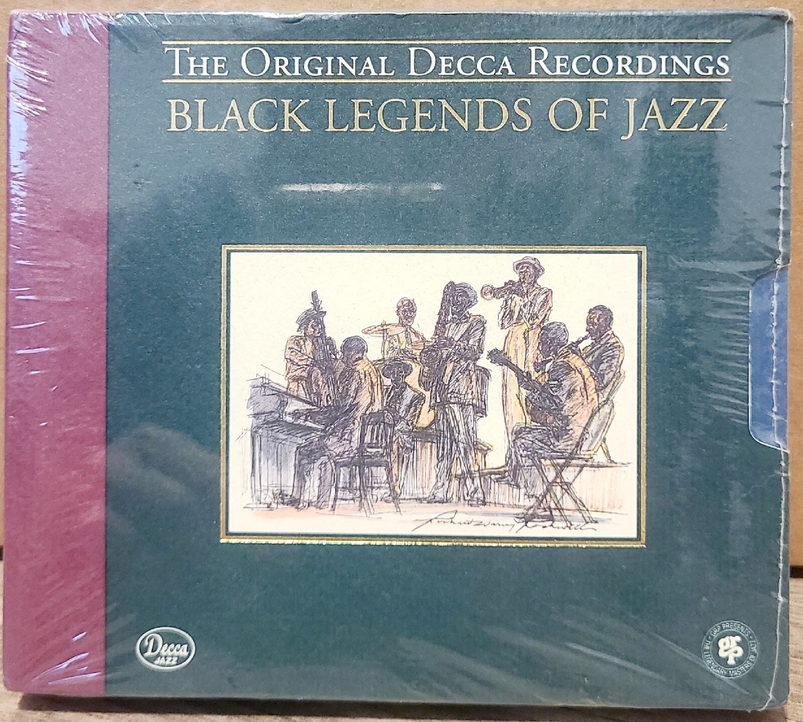 Black Legends of Jazz [Decca] [Box] by Various Artists (CD, Oct-1994, 2 ...