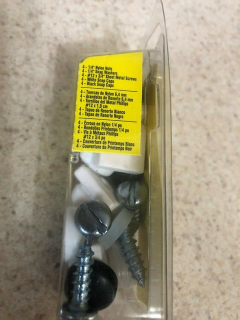 Dorman 785-134 white & black protect cap kit per package . for sale ...