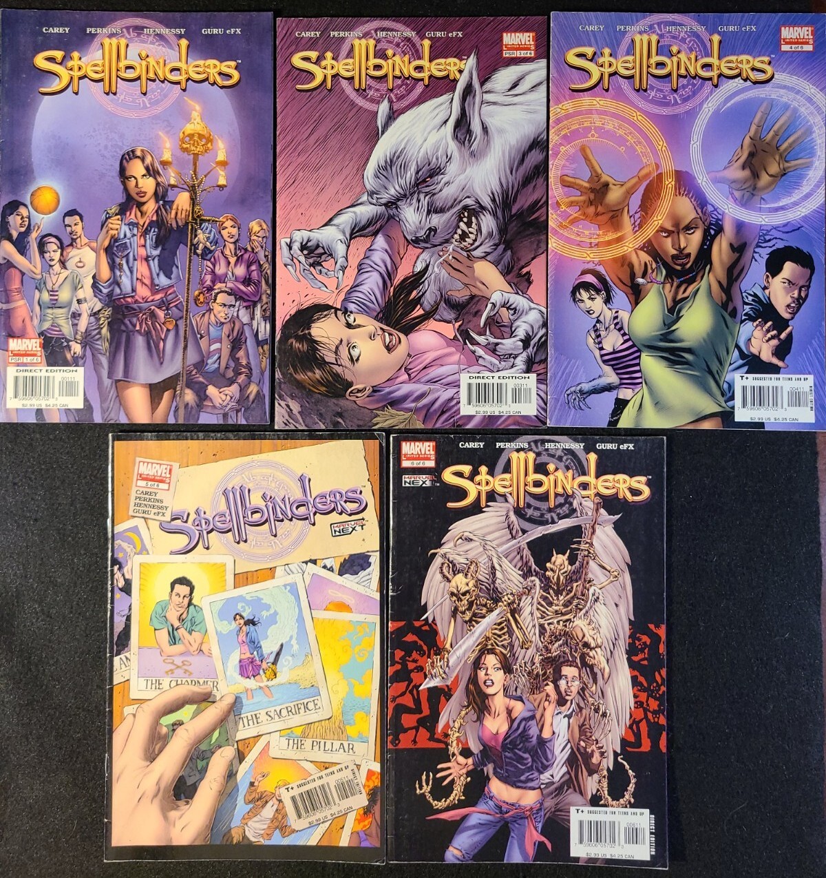 Spellbinders #1, 3-6 Mike Perkins, Mike Carey, 2005 Marvel | eBay