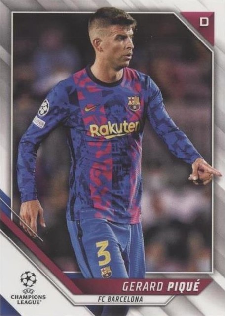 2021-22 Topps UCL Collection - #174 Gerard Pique for sale online | eBay