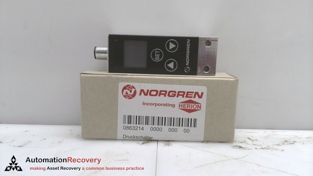 Norgren Herion 0863214 Electronic Pressure Switch 33d for sale online ...