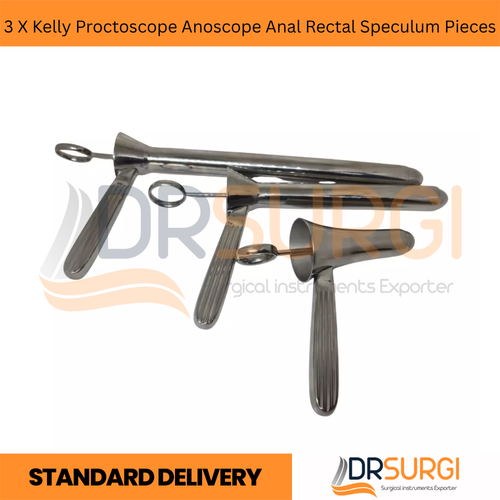 3 X Kelly Proctoscope Anoscope Anal Rectal Speculum Pieces | eBay