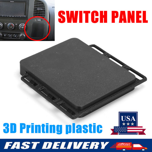 For GMC GM Chevrolet Chevy Silverado Sierra Switch Panel Blank 2007 ...