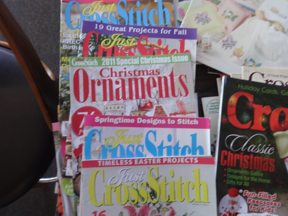 Cross Stitch-Just Cross Stitch-The Cross Stitcher-Cross Quick-Magazines ...
