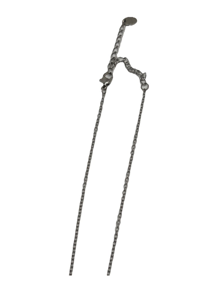 Chain Necklace 18” Silver Tone With Pink Flamingo Pendant | eBay