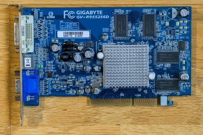 Gigabyte GV-R955256D| ATI Radeon 9550 | AGP VGA Card | 256MB RAM ...