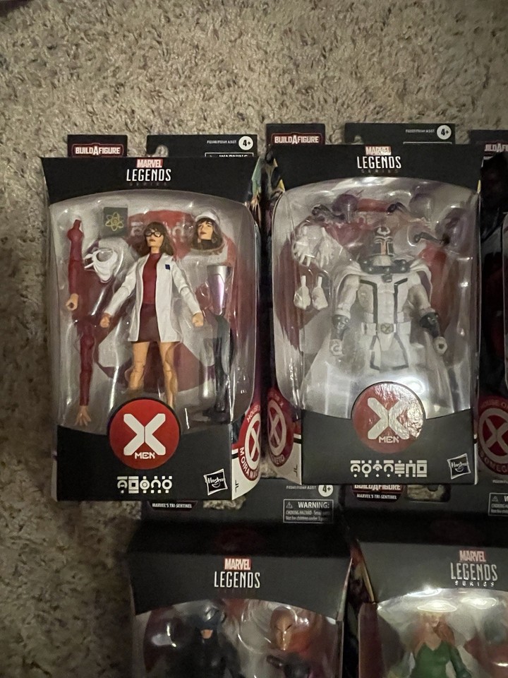 Marvel Legends X-Men Wave 7 Action Figures Tri-Sentinel BAF House of X ...