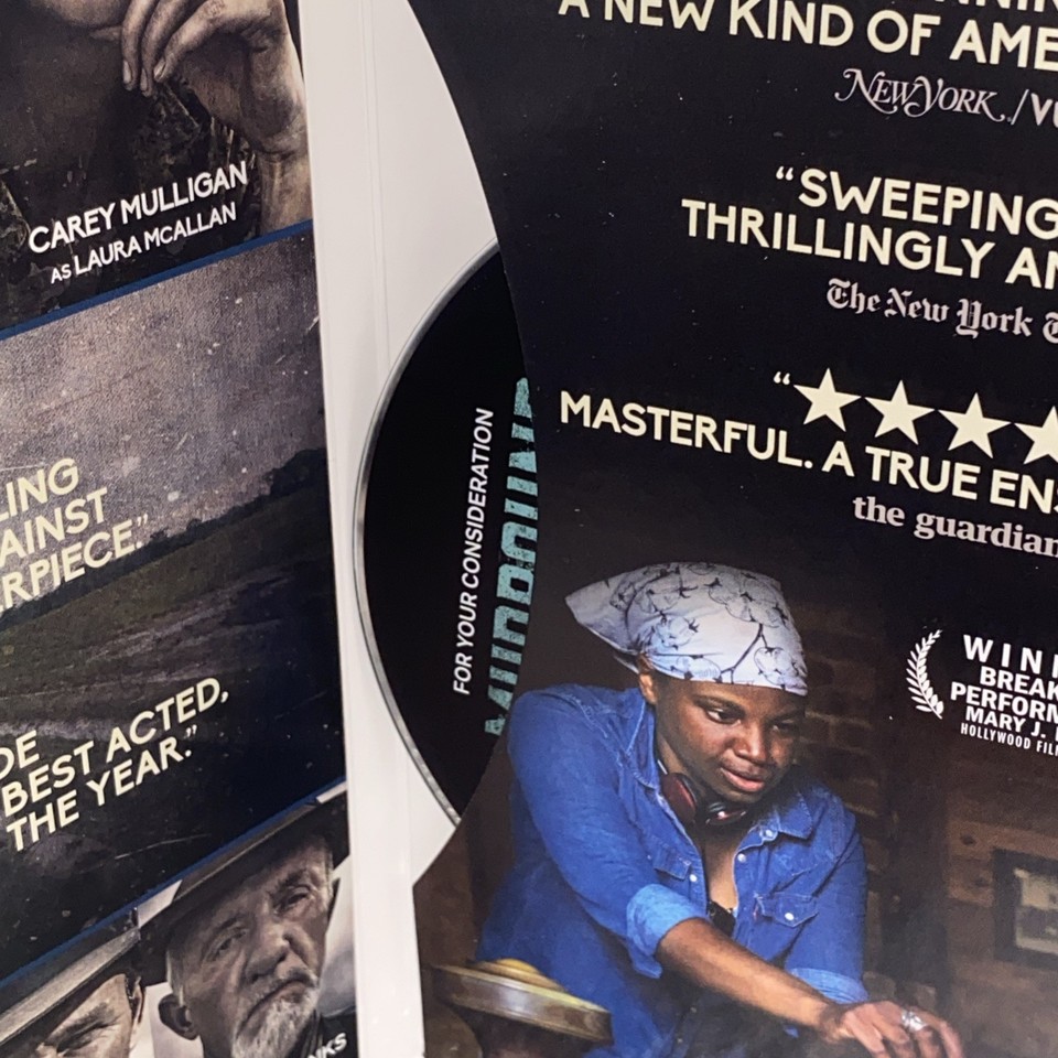 Mudbound DVD 2017 Netflix FYC Screener Mary J Blige Carey Mulligan Dee ...