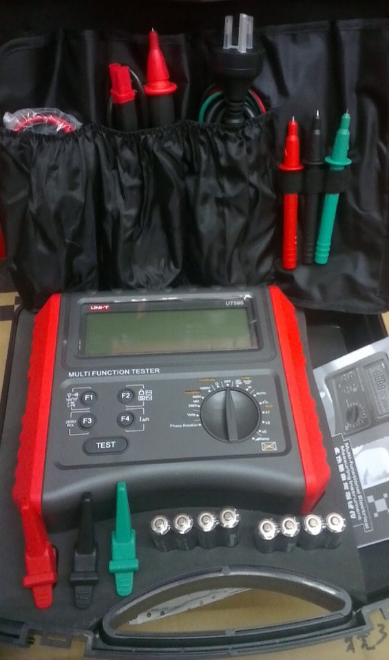 RCD Loop/Line Impedance Insulation Resistance Earthing Continuity Volt ...