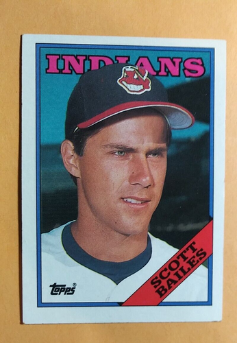 1988 Topps Baseball Card Scott Bailes Indians #107 | eBay