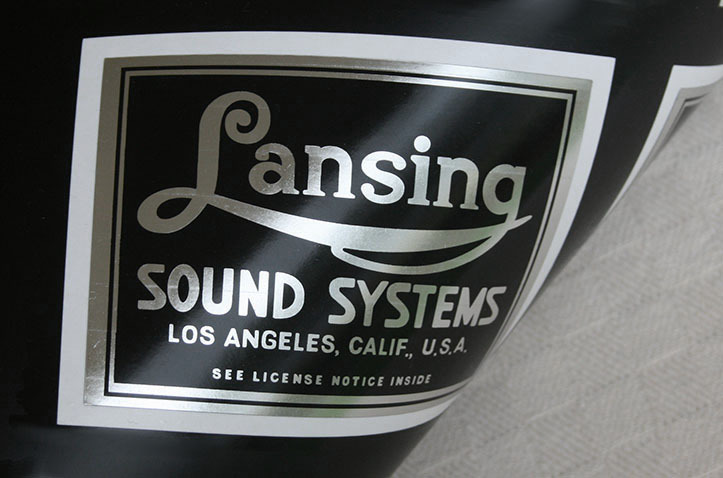 NEW! LANSING ICONIC STICKER REAL METALLIC EFFECT FOR WOOD CABINETS | eBay