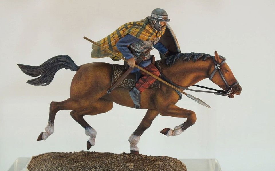 Celtic noble warrior 54mm Painted Tin Toy Soldier Pre-Sale | Art ...