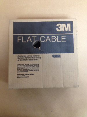 3M Flat Cable 100ft Box, 28 AWG 3355/50-100 50 CONDUCTOR | eBay