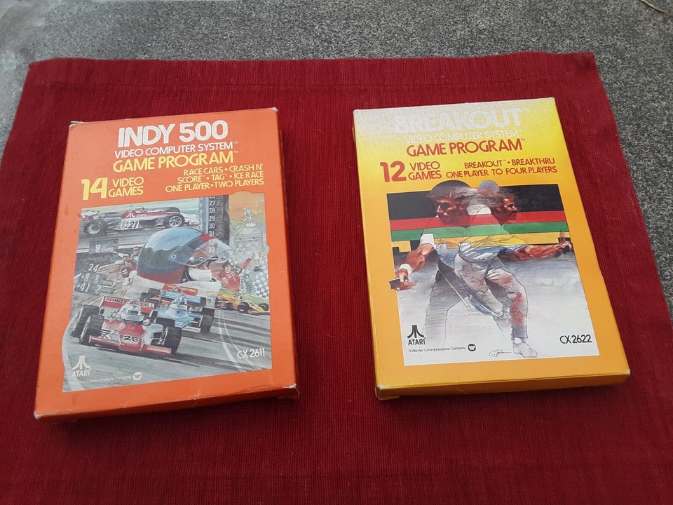 RARE Atari 2800 Console System Japanese 2800 Tested Working w/ Box ...