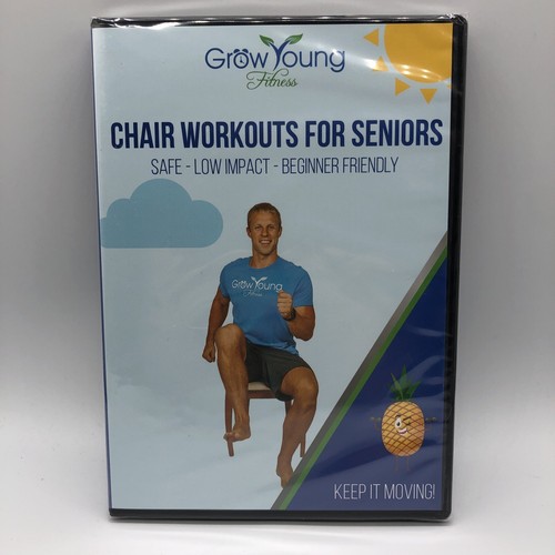 Grow Young Fitness Chair Workout DVD for Seniors New Low Impact Sealed ...
