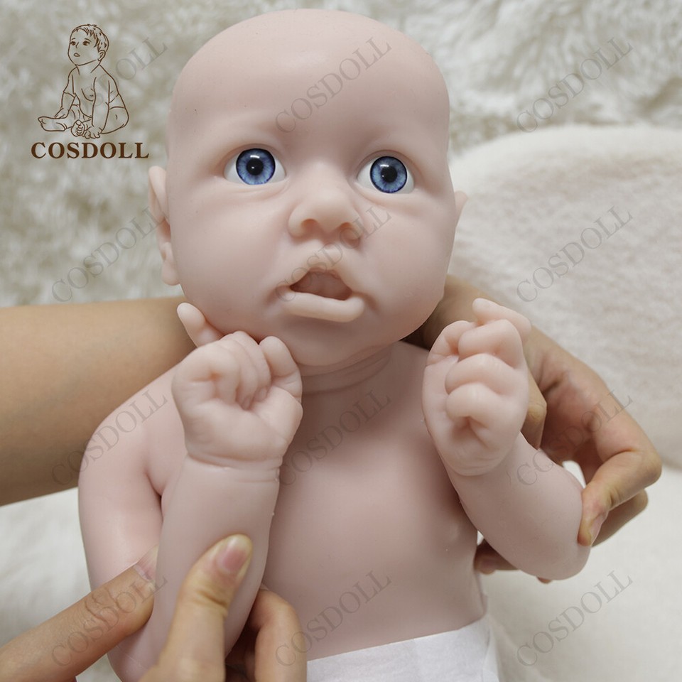 COSDOLL 22 in Newborn Realistic Baby Soft Full Body Silicone Baby Doll ...