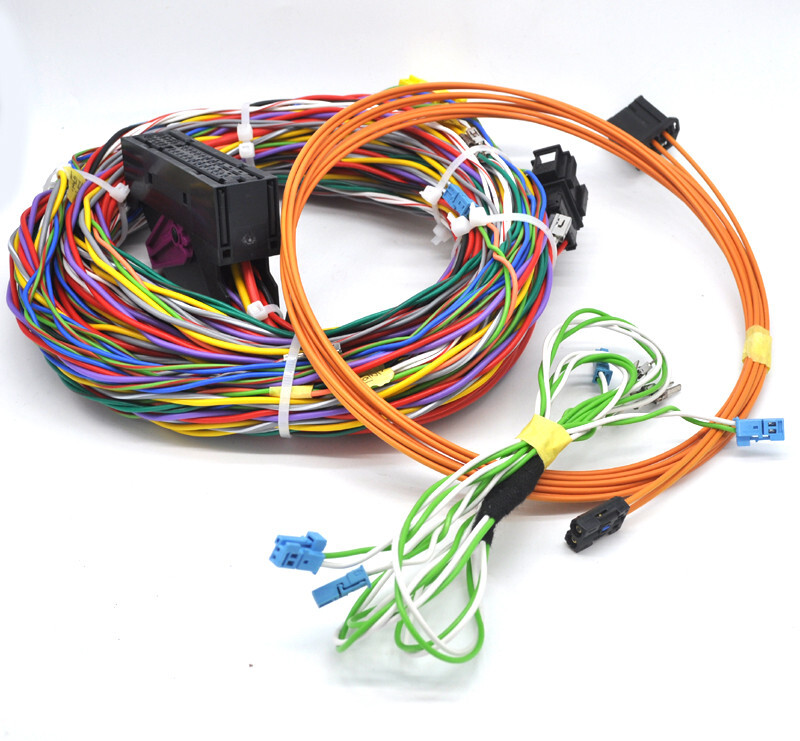 Retrofit AUDIO wiring cable kit For Mercedes W204 GLK Harman Kardon ...