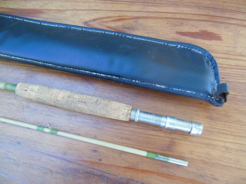 Vintage Shakespeare Fly Rod 2 Pc 8 Ft Fiberglass Fishing Pole FY-C 110 ...