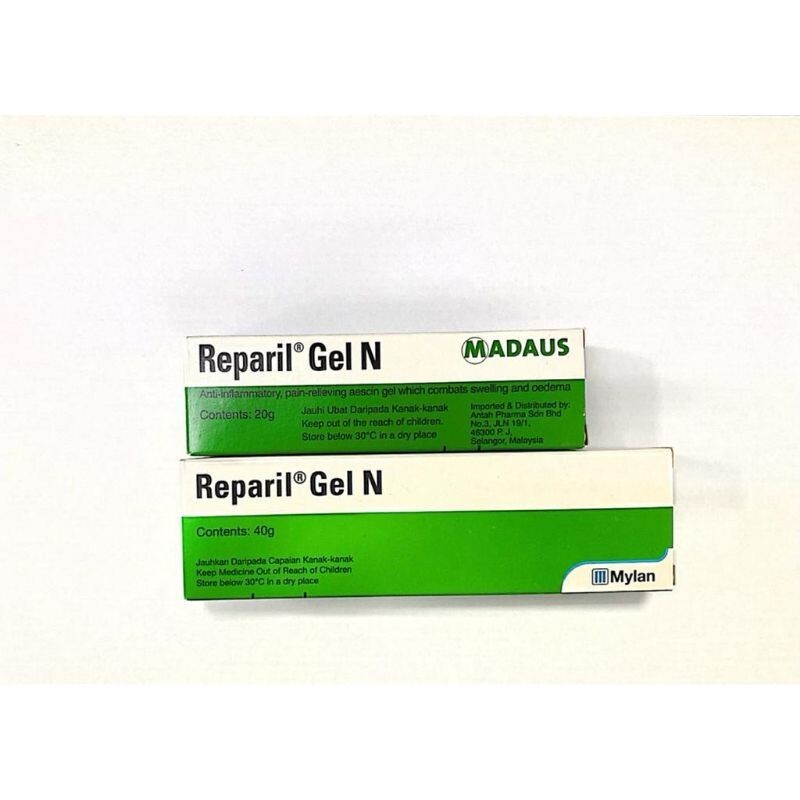 6x Reparil Gel N 40g Anti-Inflammatory, Pain Relieving & Swelling DHL ...