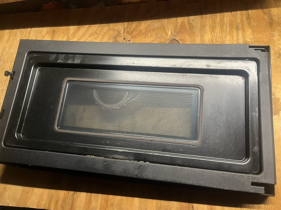GE Microwave Part Door Assembly Black WB56X10497 Fits JVM1490BH01 | eBay