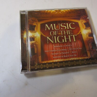 Music of the Night - Music CD - - - Jay Productions Ltd. - NEW SEALED ...