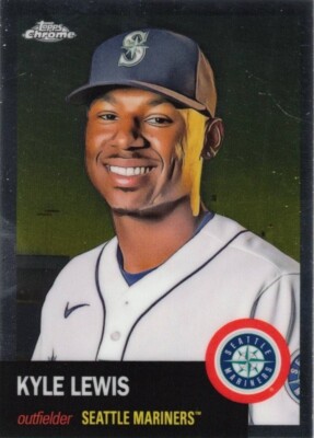 KYLE LEWIS-OUTFIELDER-SEATTLE MARINERS-2022 TOPPS CHROME #247 | eBay